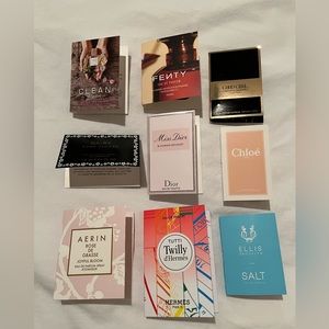 Dior | Bath & Body | 9 Fragrances Sample Set Assorted New | Poshmark